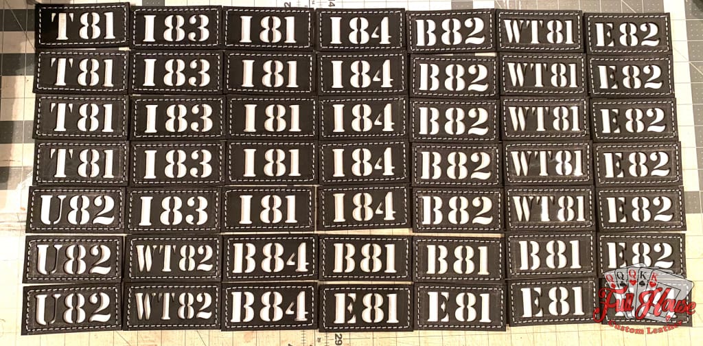 Fire Helmet Leather Passport ID Tags – Full House Custom Leather